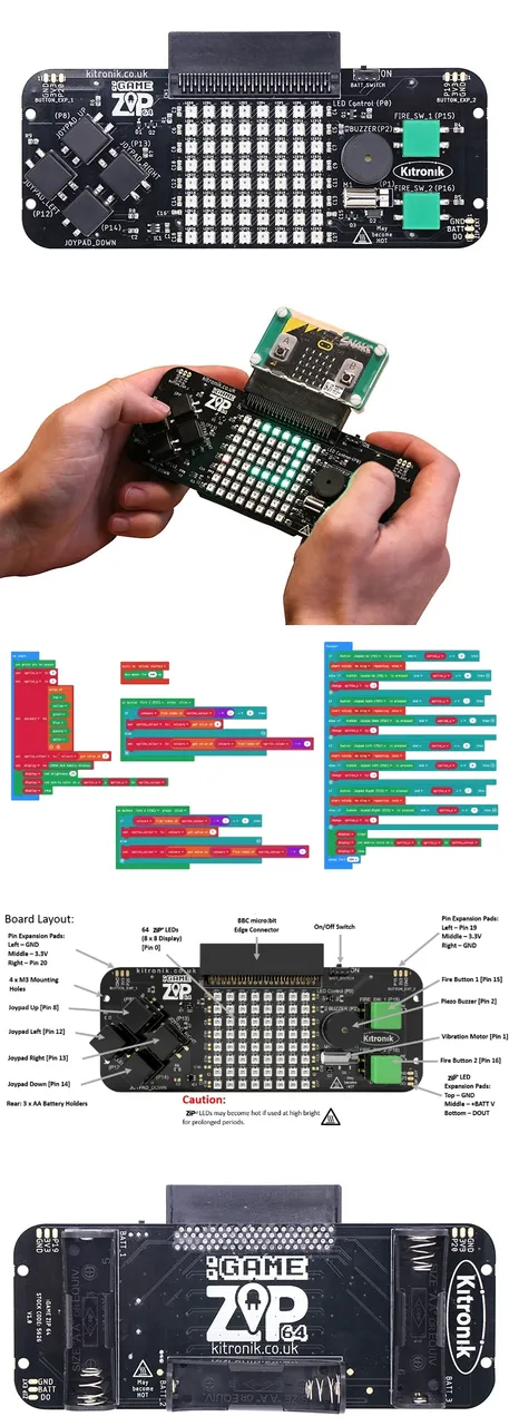 :GAME ZIP 64 - Platform for programming and testing retro games