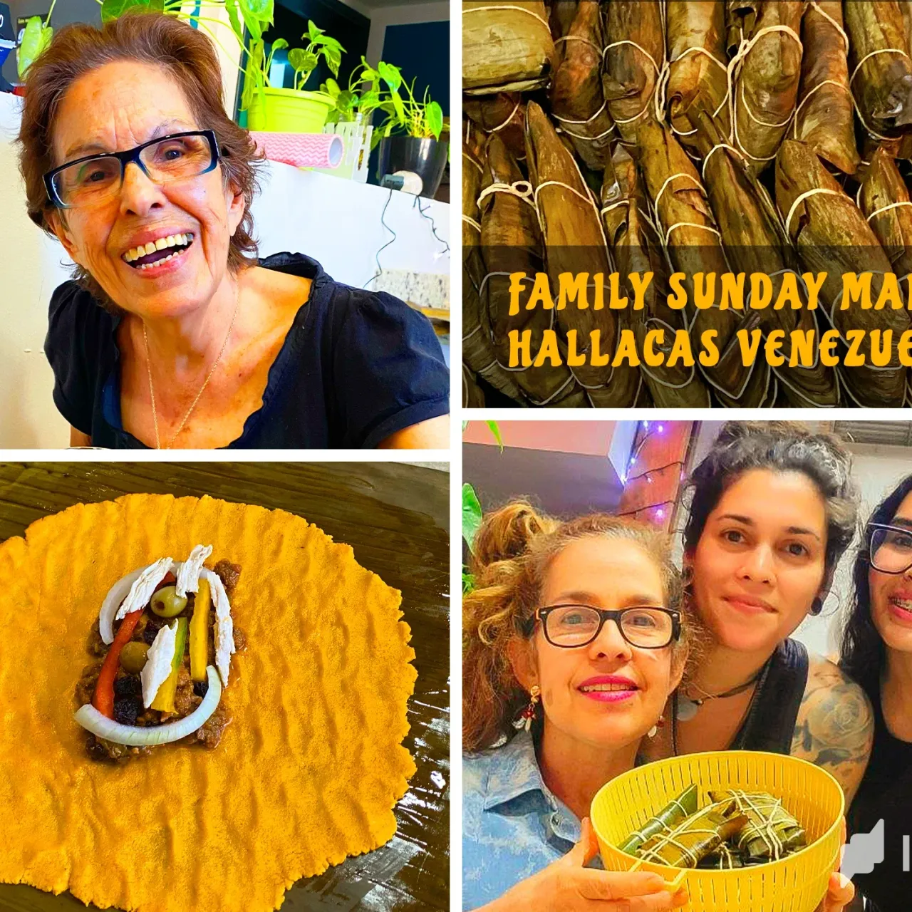 Family Sunday Making Hallacas Venezuelan 🎄💕 - Eng&Esp