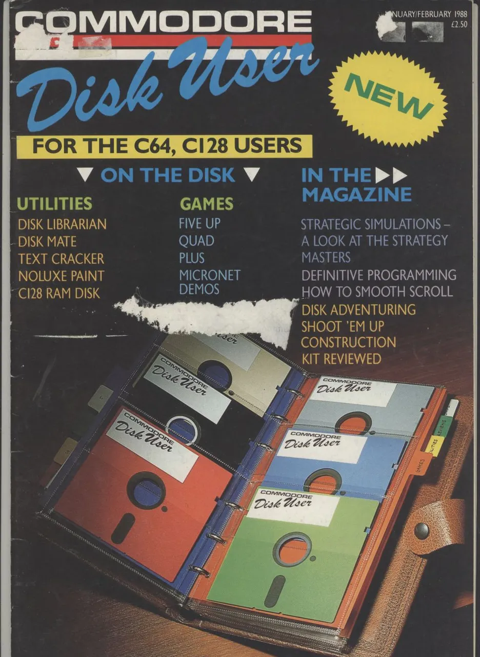 Commodore Disk User (January 1988)
