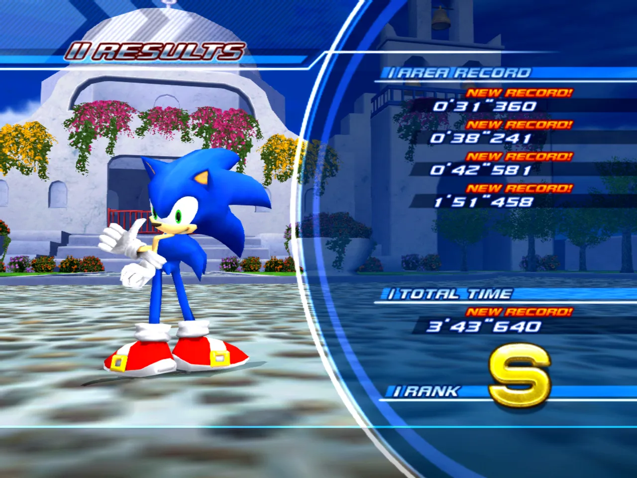 Taking in first impressions with the PS2 version of Sonic Unleashed...