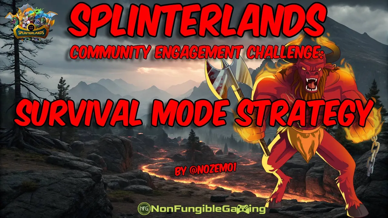 Splinterlands: My Survival Mode Strategy so far
