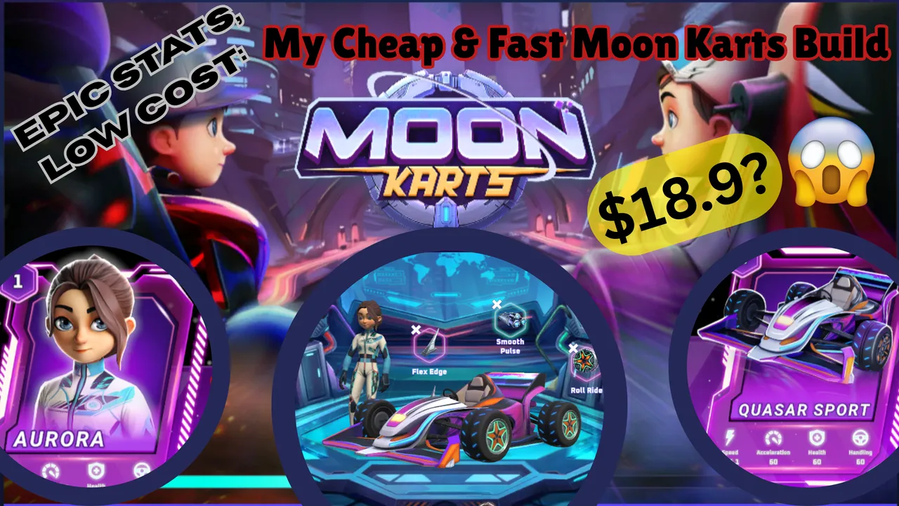 Epic Stats, Low Cost: My Cheap & Fast Moon Karts Build
