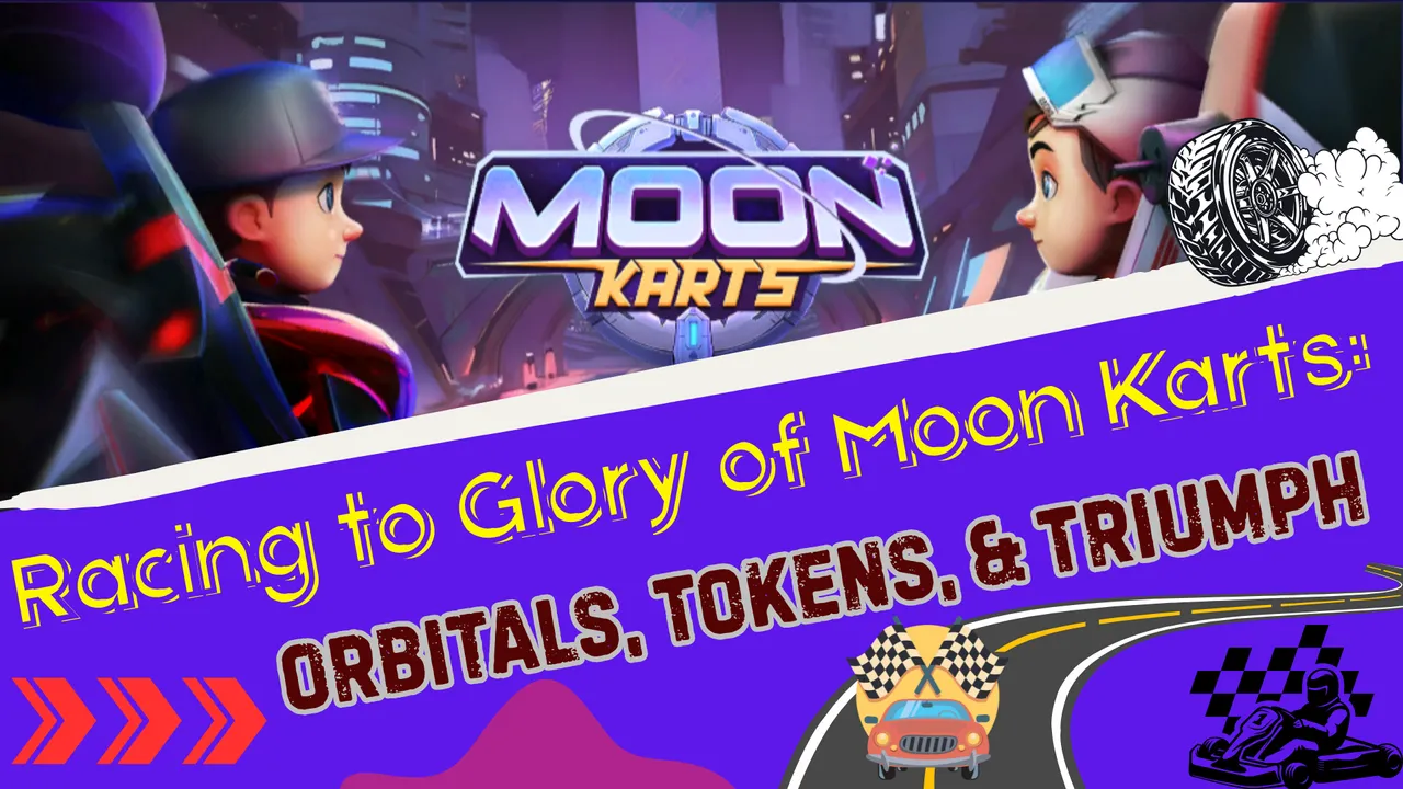Racing to Glory of Moon Karts: Orbitals, Tokens, & Triumph