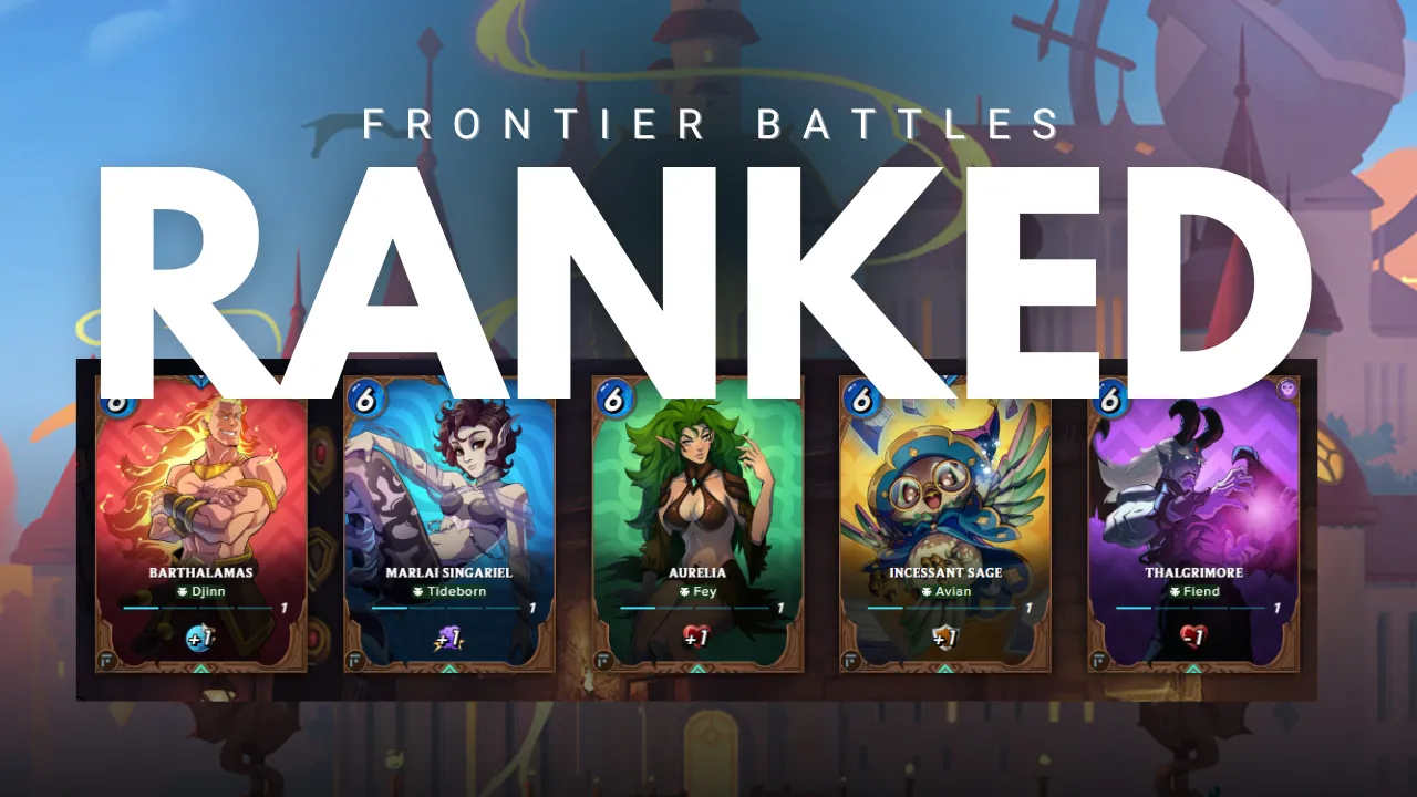 Frontier Ranked Match - New Game Update