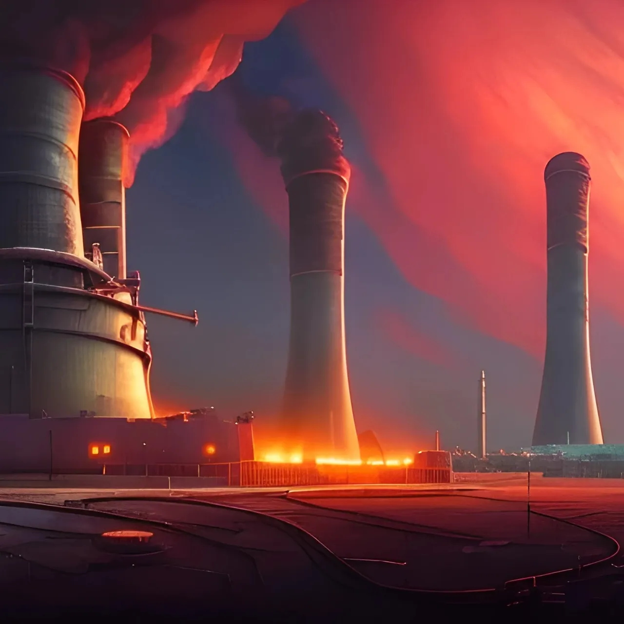 Hellish Power Plant (10 pics)