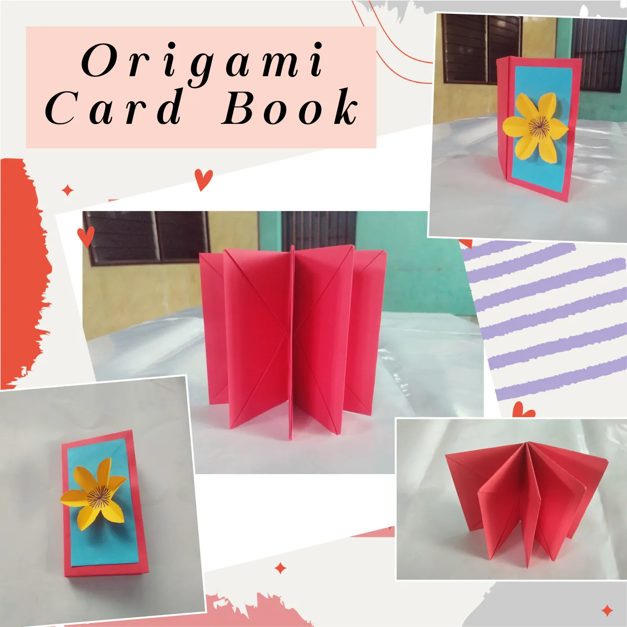 How to Make Origami Card Book
