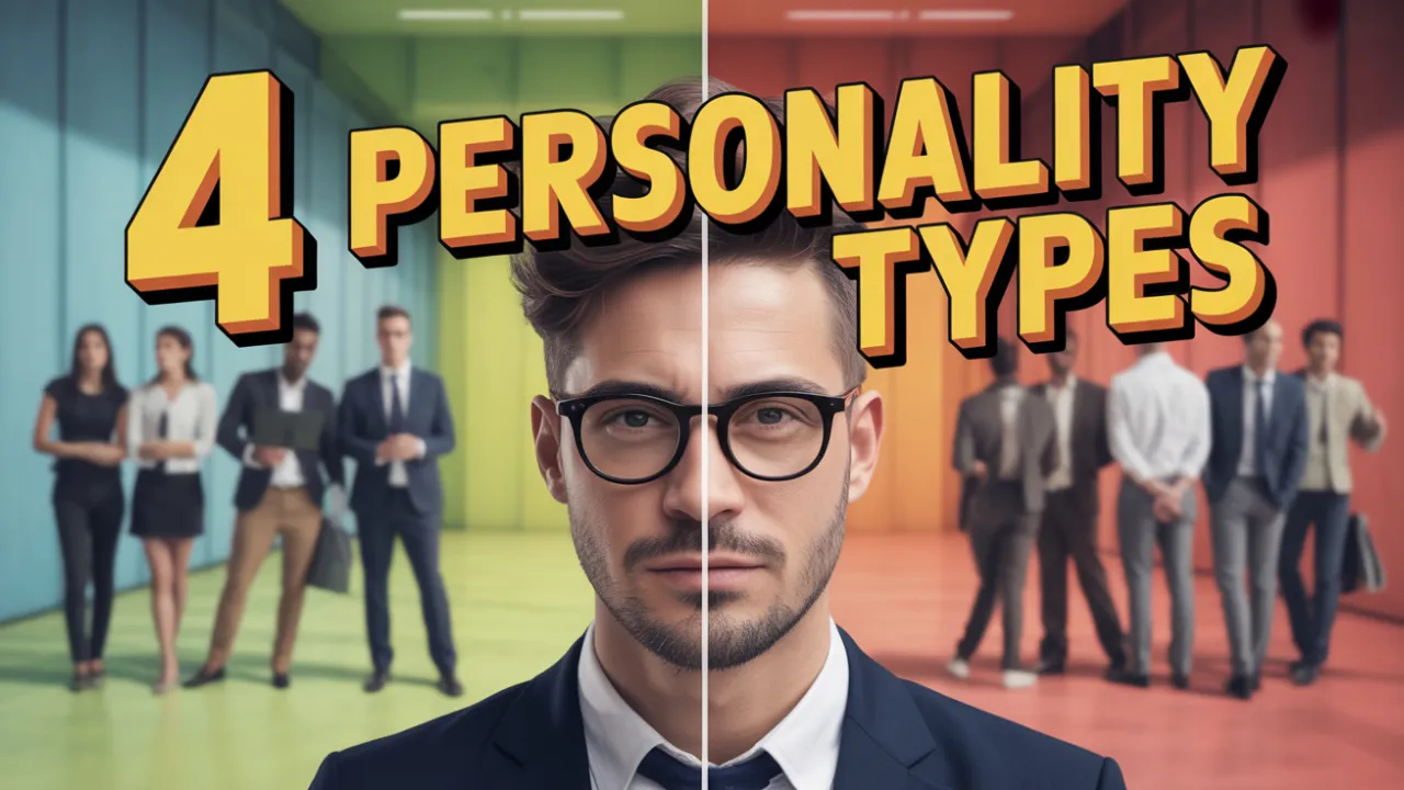 THE FOUR PERSONALITY TYPES,WHICH ONE ARE YOU?