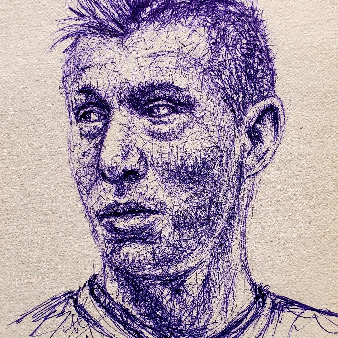 Portrait Drawing - Toni Kroos