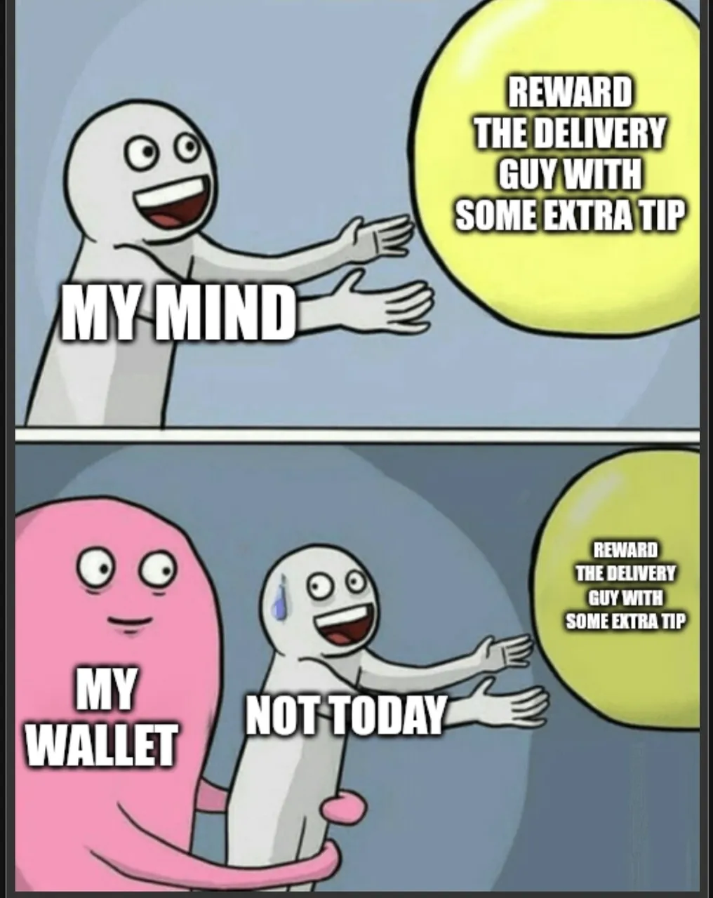 Delivery dilemmas/ meme edition