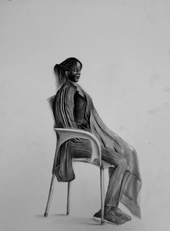 LIFE DRAWING "SILENT POISE"