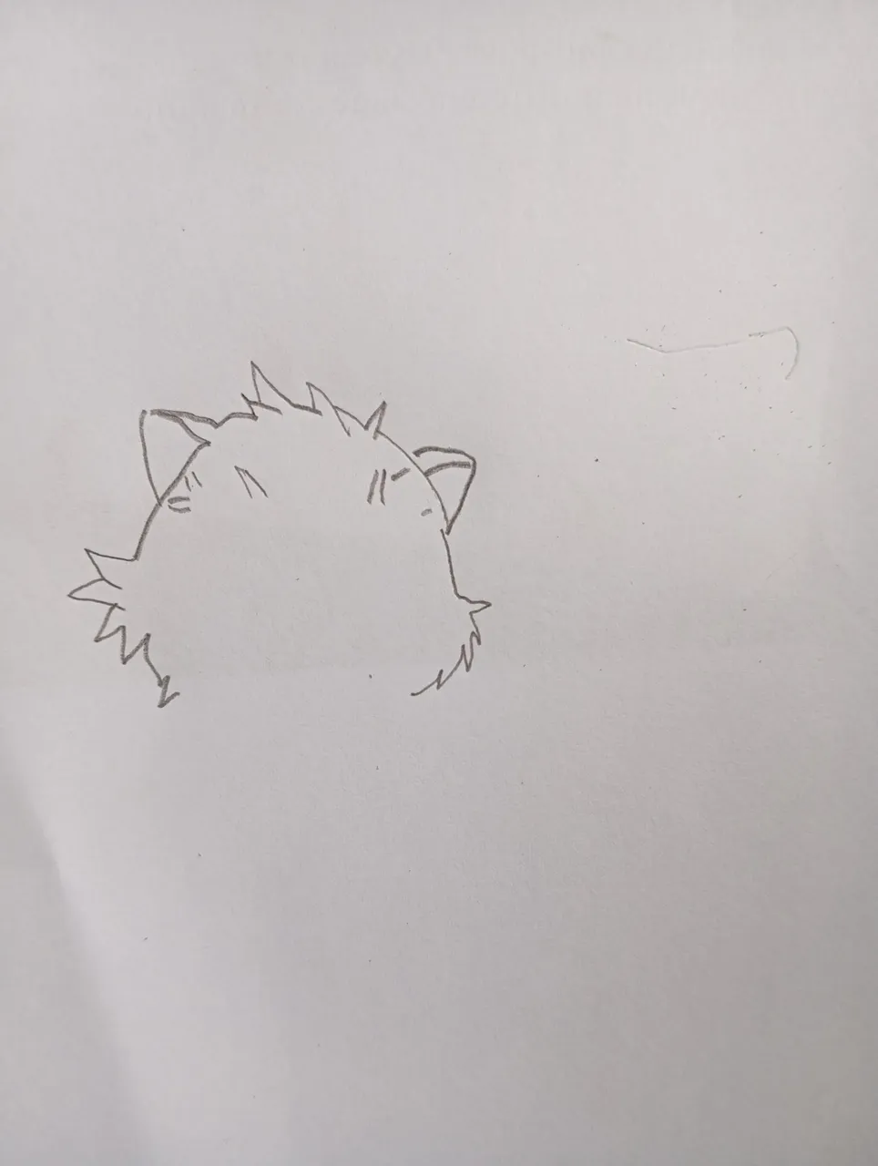 Drawing the Miu Miu Creature.