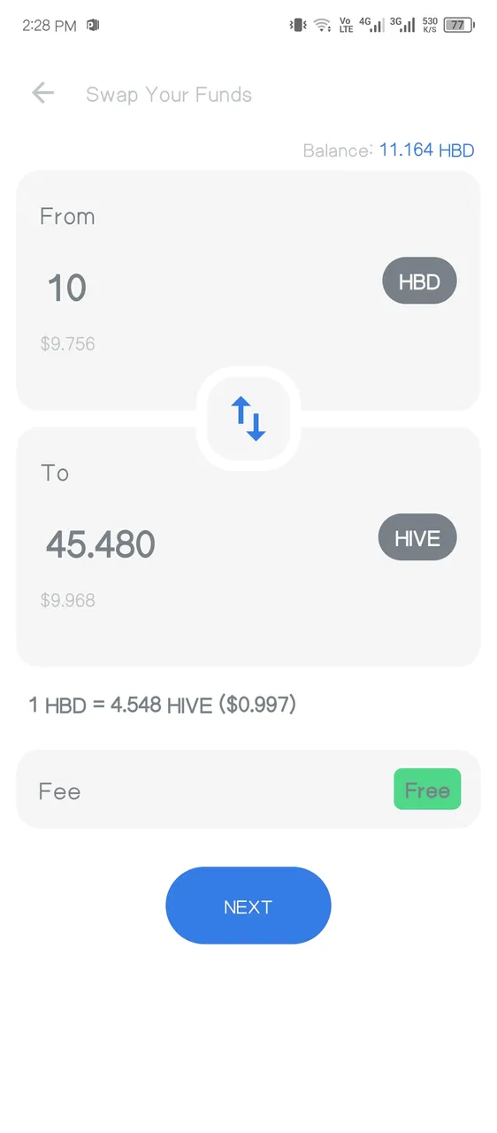 Hive power up with complete method