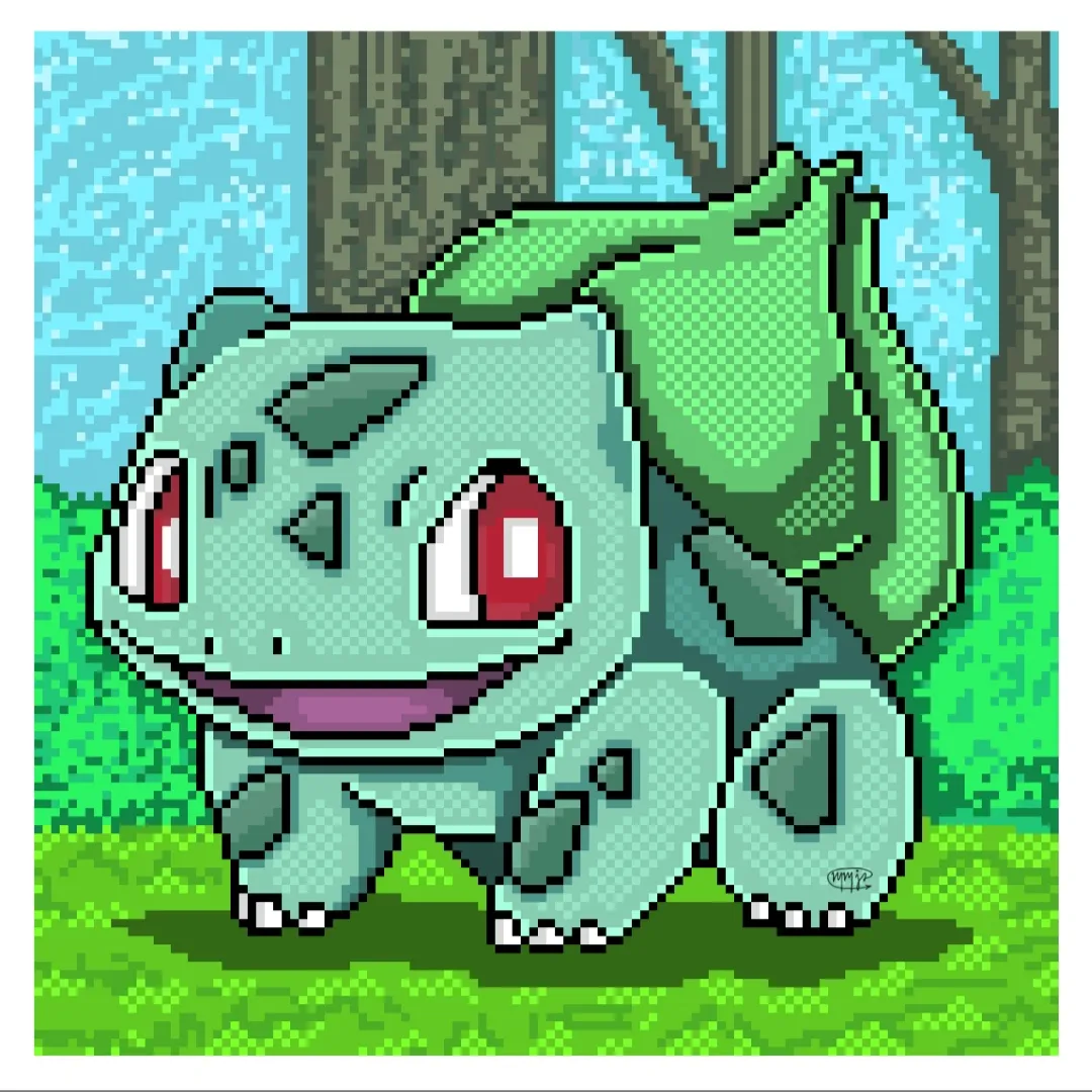 Bulbasaur (Pixelart) Pokemon