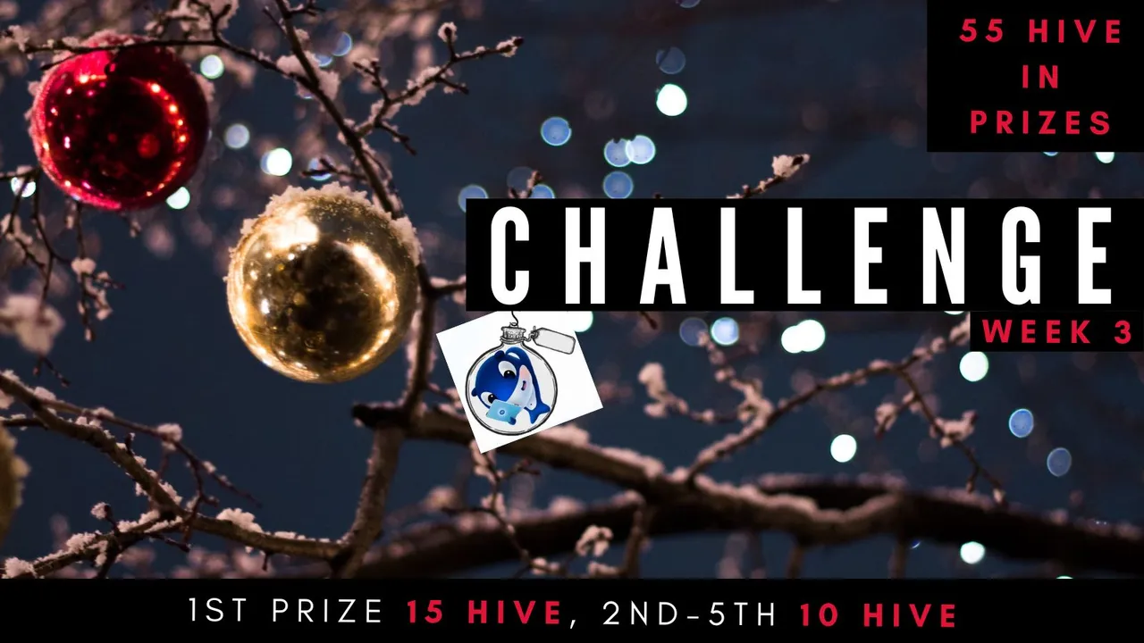 Ecency Christmas Challenge Week 3 - 55 Hive in Prizes!