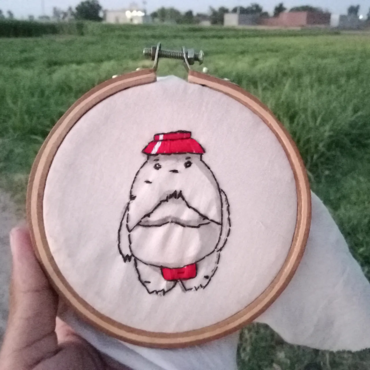 The radish spirit from Spirited Away | creative-sunday