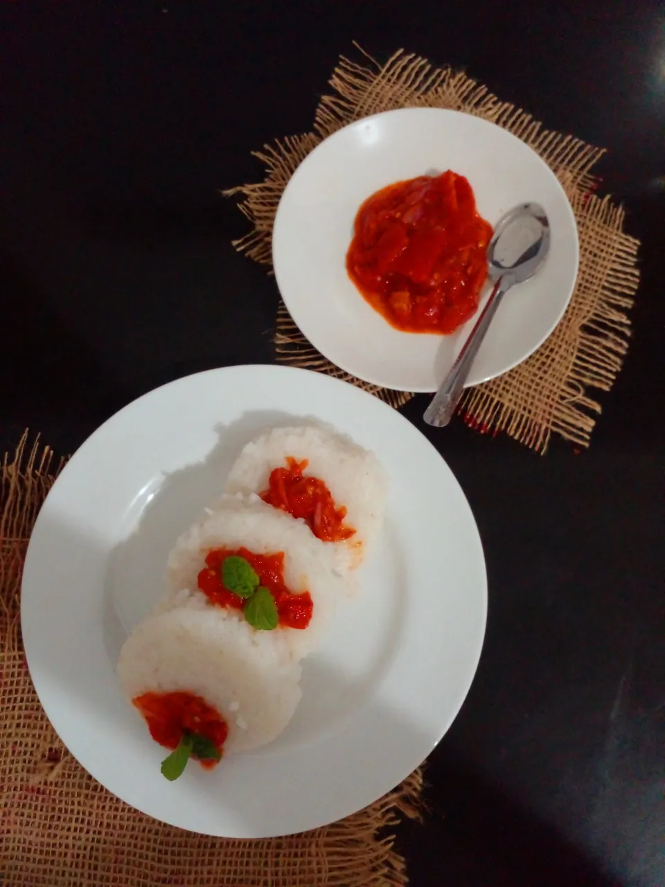 Traditional food of Sri Lanka / Milk rice