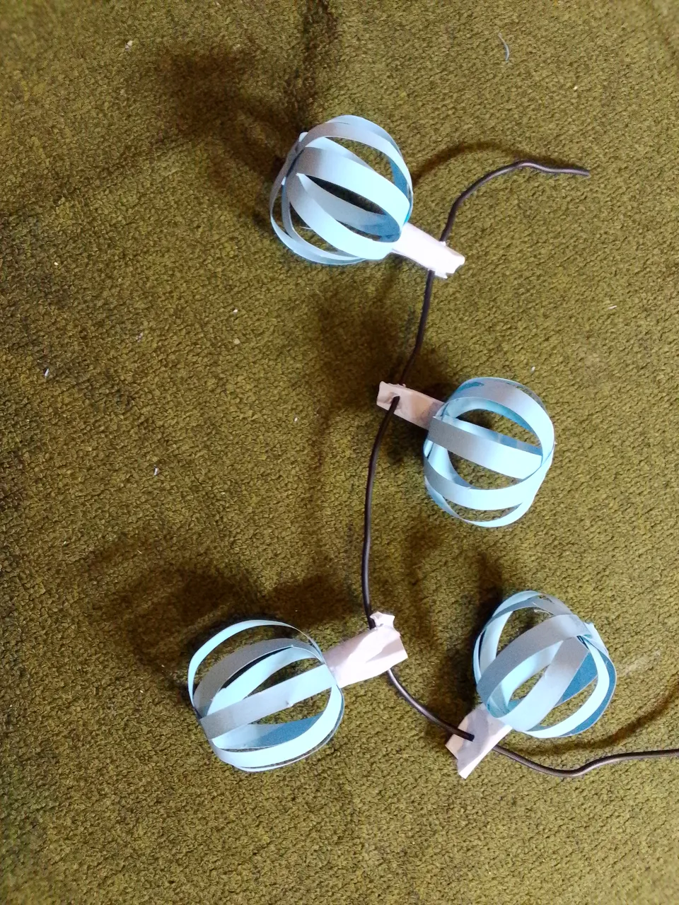 Creating A DIY Paper Bells Christmas Ornaments Decoration