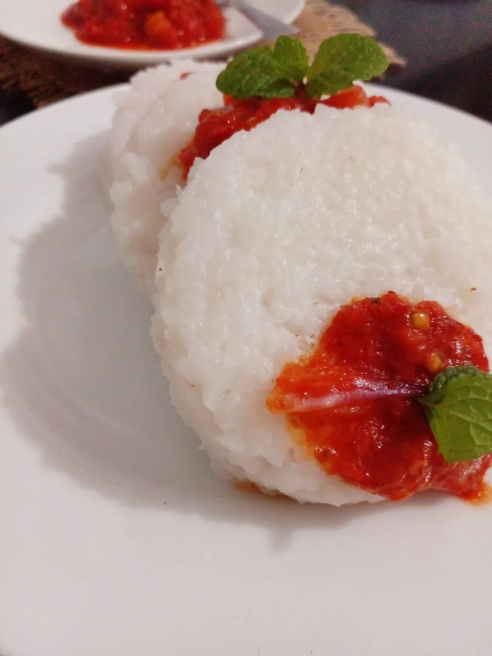 Traditional food of Sri Lanka / Milk rice