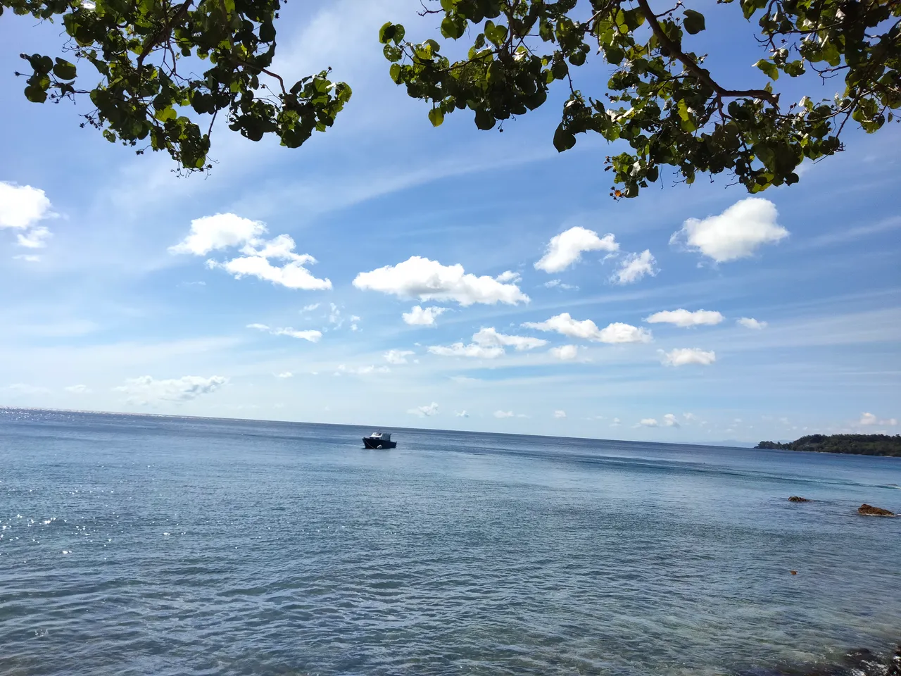 2nd Tourist Location of Ujung Karang Beach, Sabang Island, Aceh.
