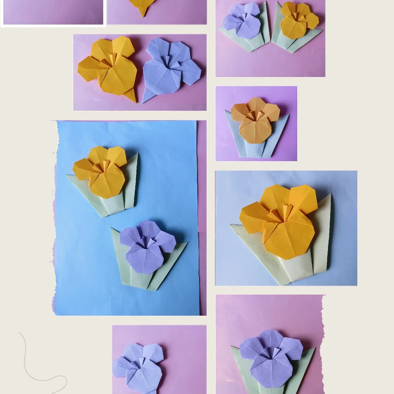 Beautiful Origami Orchids, How to Make them