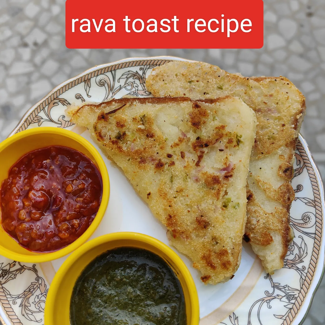 Rava Toast recipe || good food good mood # 27