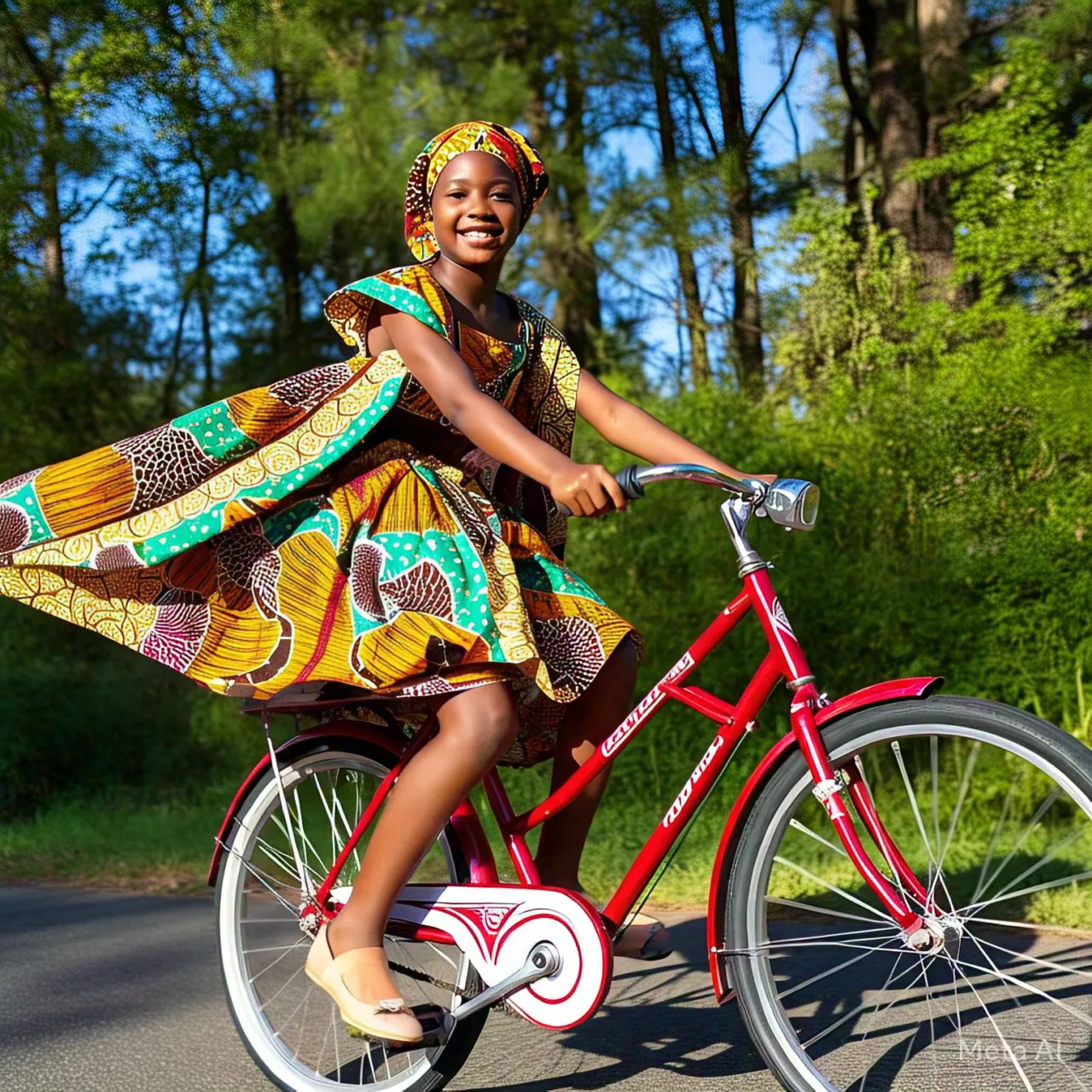 My First Bicycle Ride!