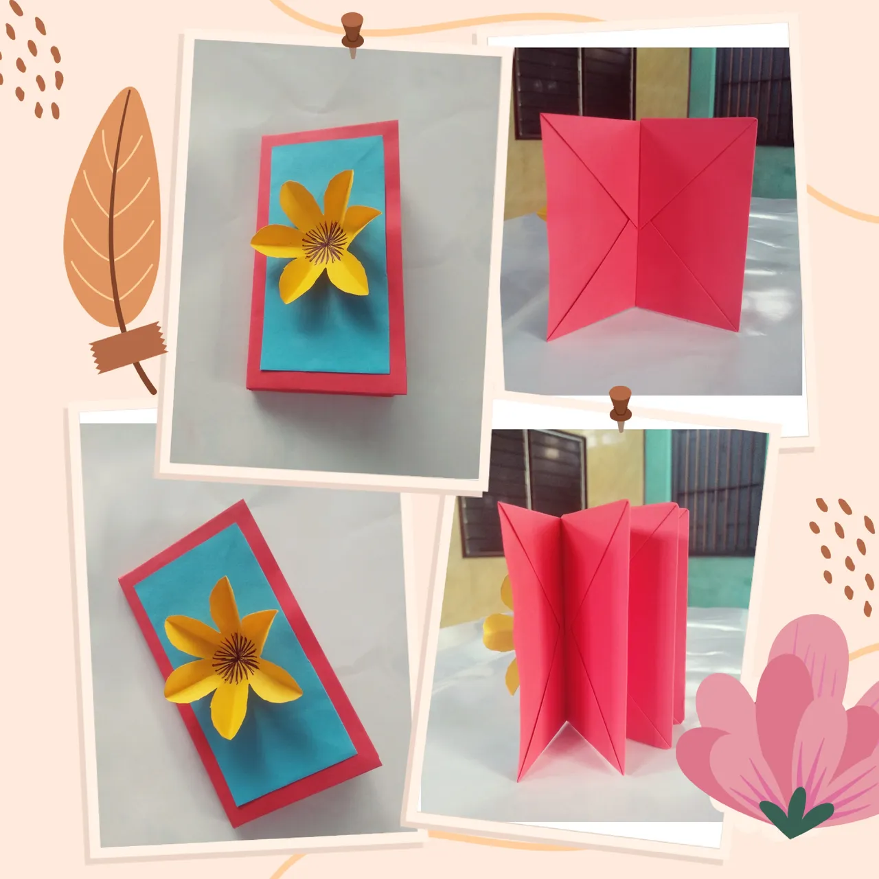 How to Make Origami Card Book
