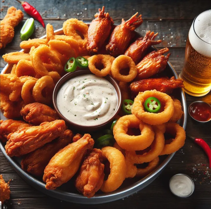 Benefits and side effects of consuming fried foods and chicken.