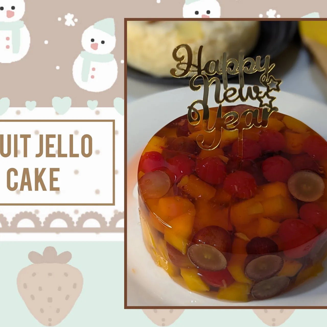 Let's Make Fruit Jello Cake! A Guilt-Free Refreshing Dessert!