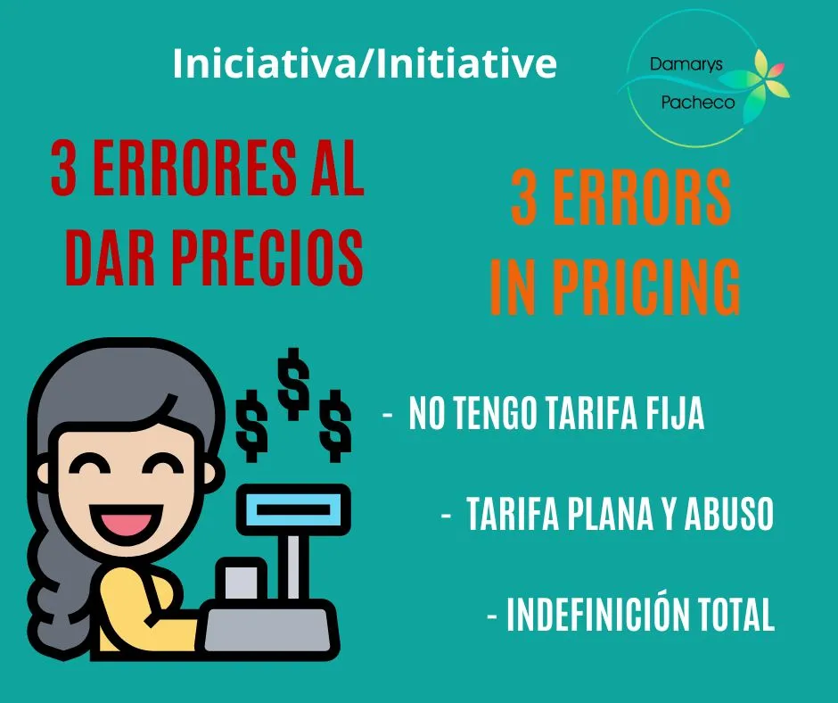3 errores al dar precios||3 errors in pricing