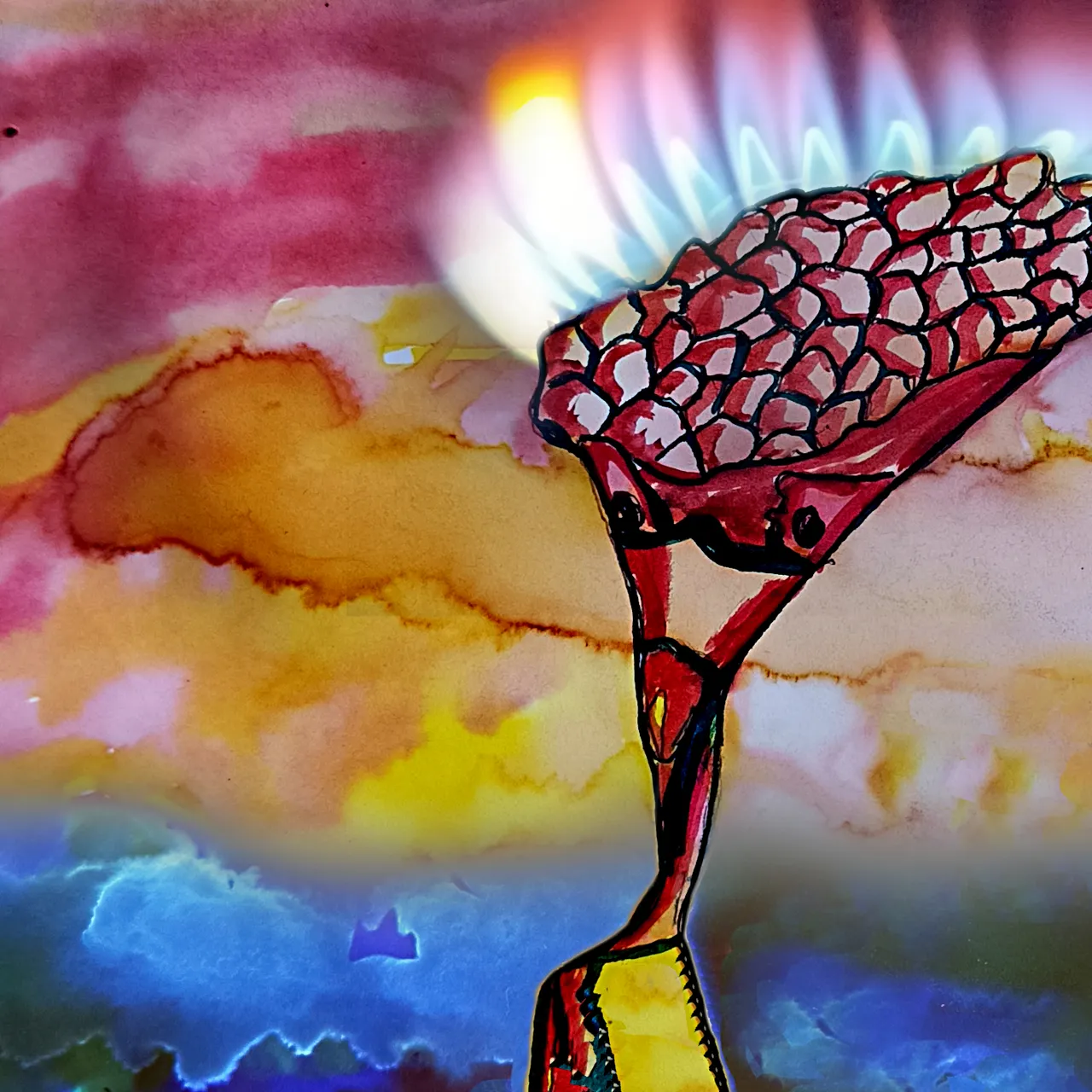 Extraño Concurso No 32. La flamante llama azul