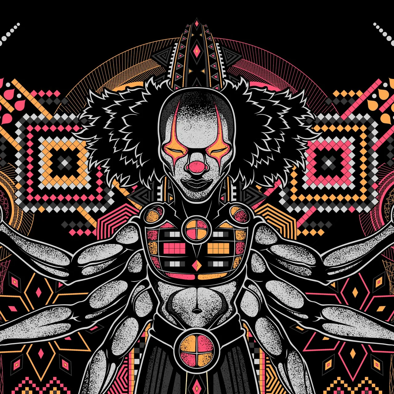 Huge-Full Power Creation of UV Reactive Screen Printing Design - St...