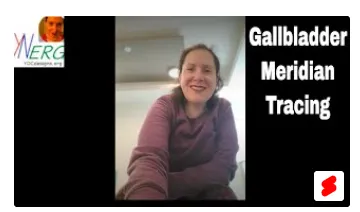 How 2 Help Digestion and More with Gallbladder Meridian Trace #shor...