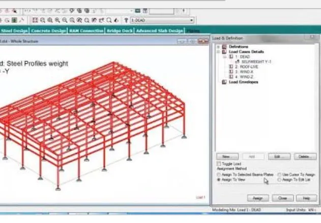 STAAD Pro V8i - 3D Structural Analysis and Design Software