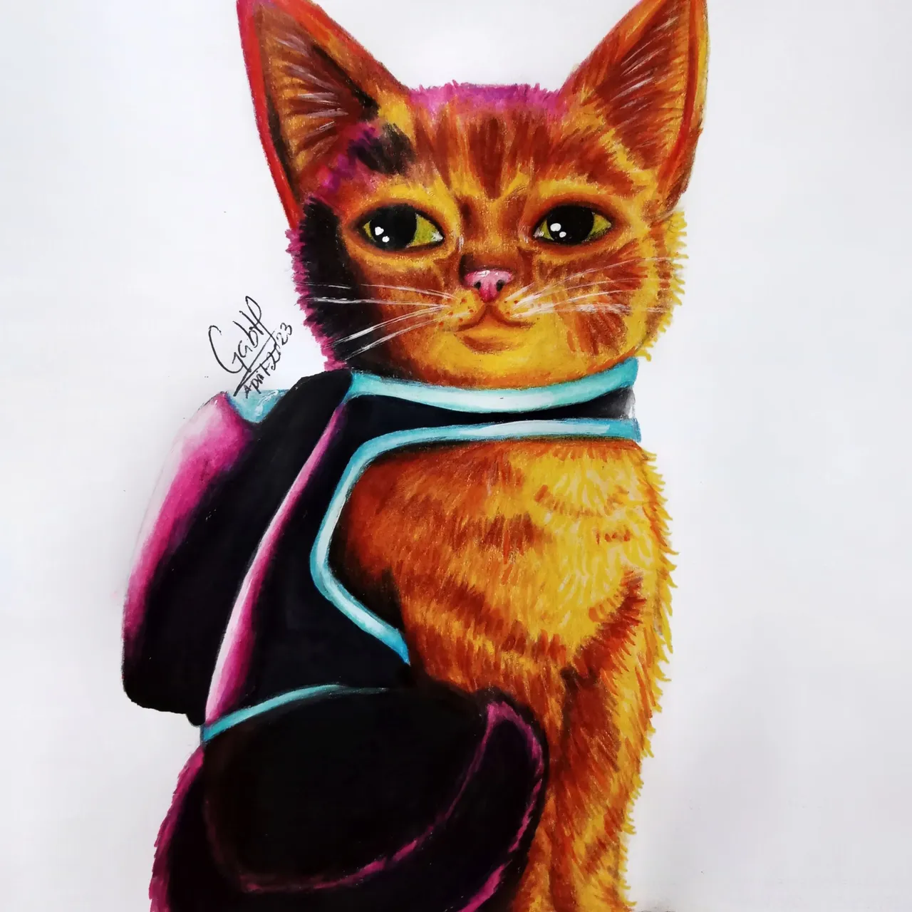 Dibujo de Stray | Drawing of Stray [ESP-ENG]