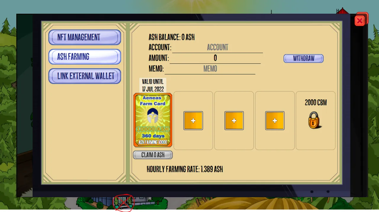 ASH farming explained from a user's perspective in Cryptobremaster