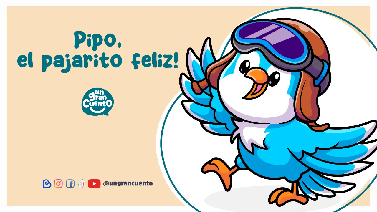 [ESP | ENG] Pipo, un pajarito feliz • Pipo, the happy little bird.