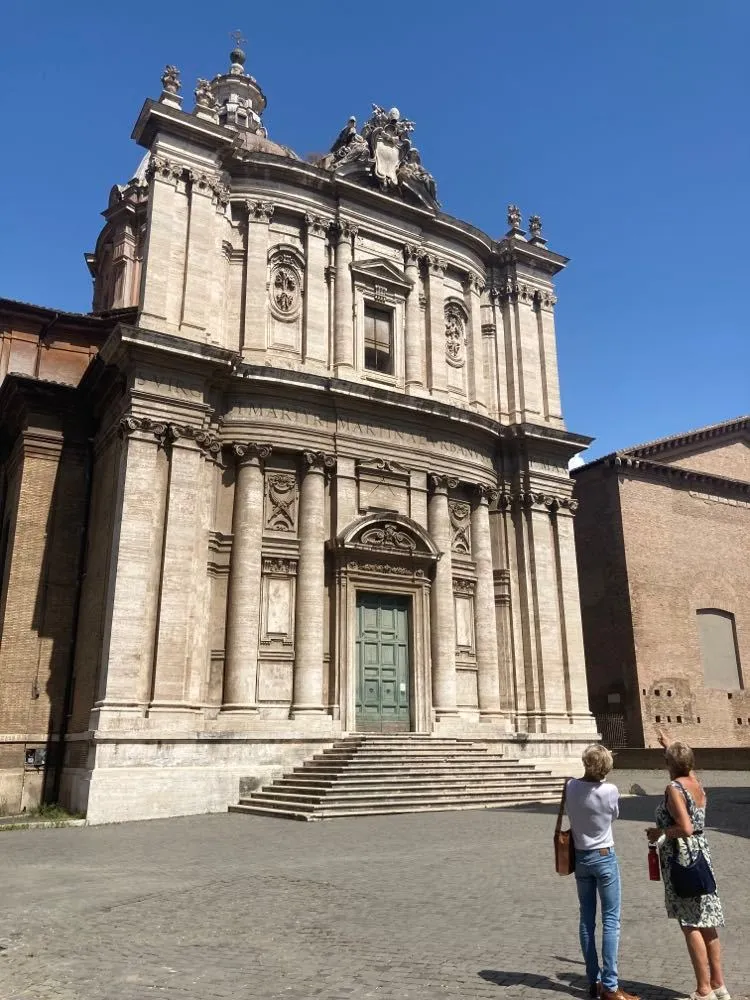 Chiesa dei Santi Luca e Martina In Rome, Italy