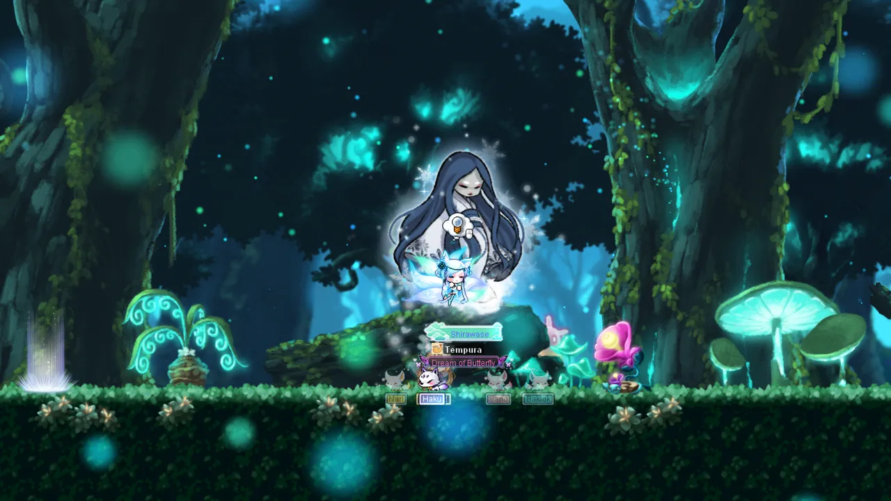 Some MapleStory damage skins!