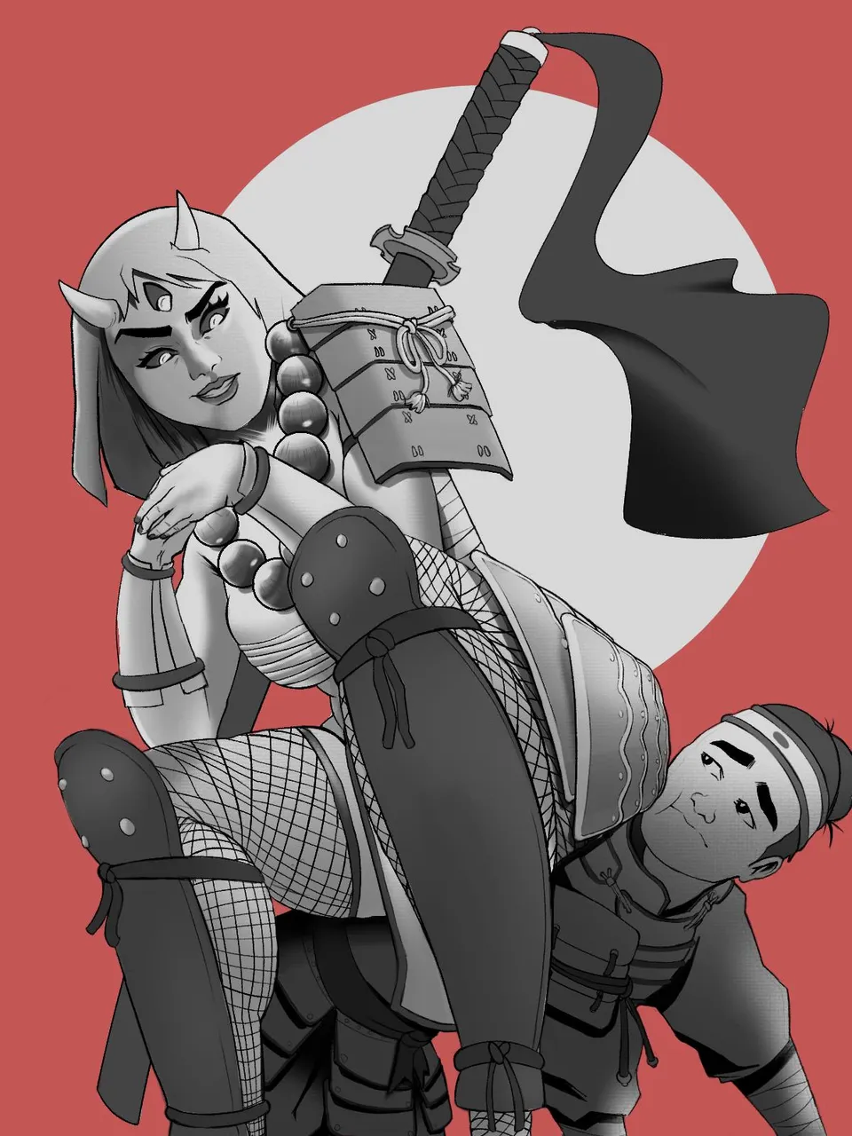 Mujer Oni // Oni female NFT 😍