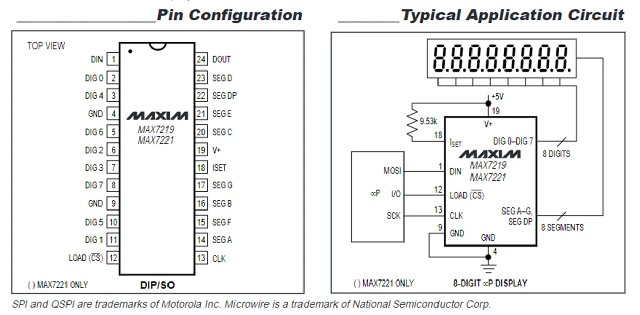 Matrix display control using PIC16F877a and C code EN/ES