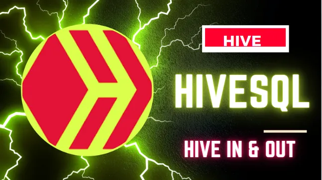 HiveSQL - Querying to find out HIVE Coming IN [Users] & Going OUT