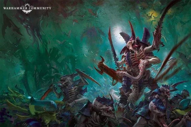 WARHAMMER 40k - The Tyranids - Dino-bugs that make Zerg and Starshi...