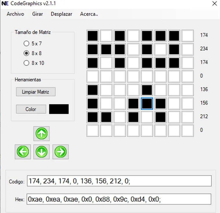 Matrix Display Control Using Pic16f877a And C Code Enes 