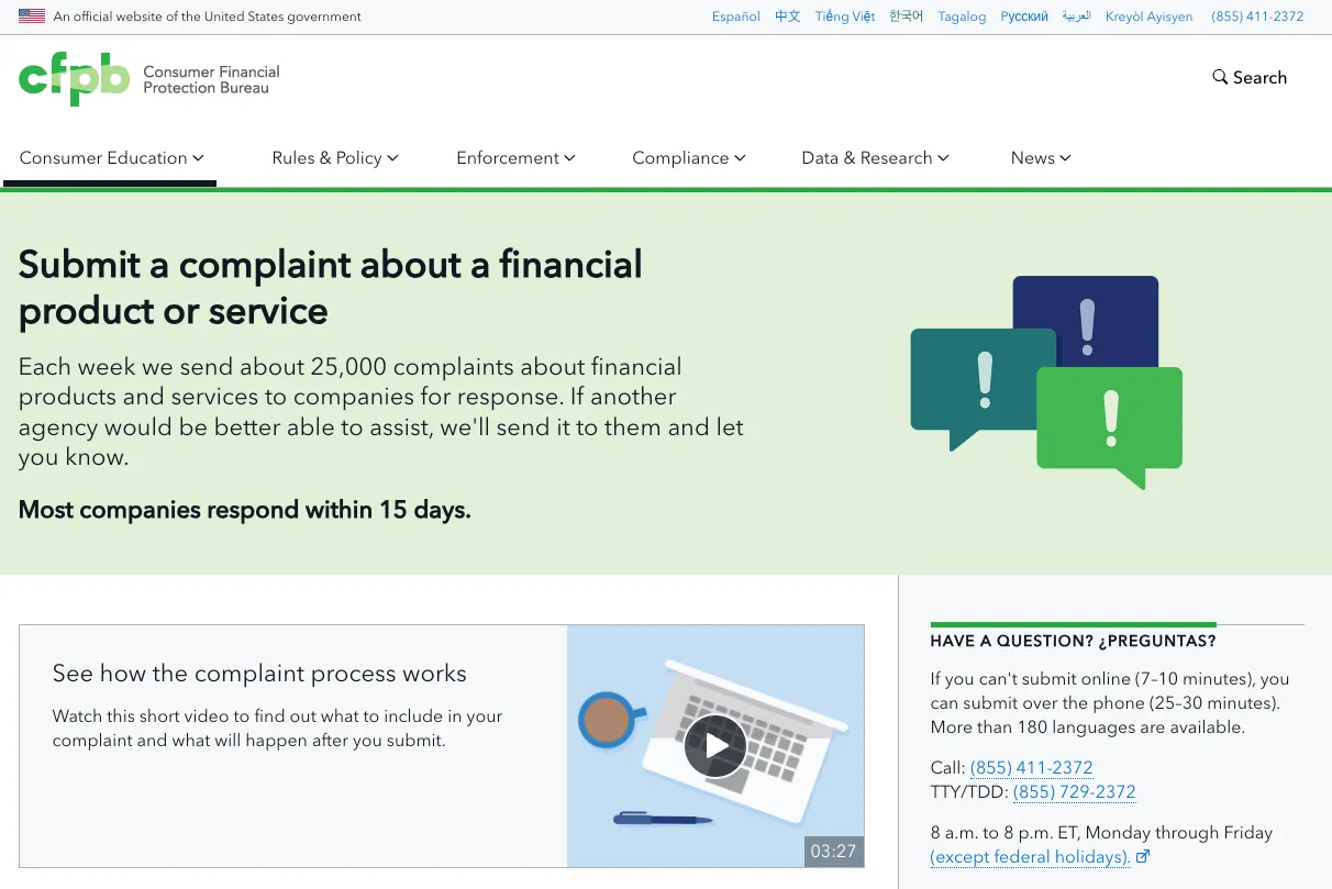 The Consumer Financial Protection Bureau: Safeguarding Consumer Rig...