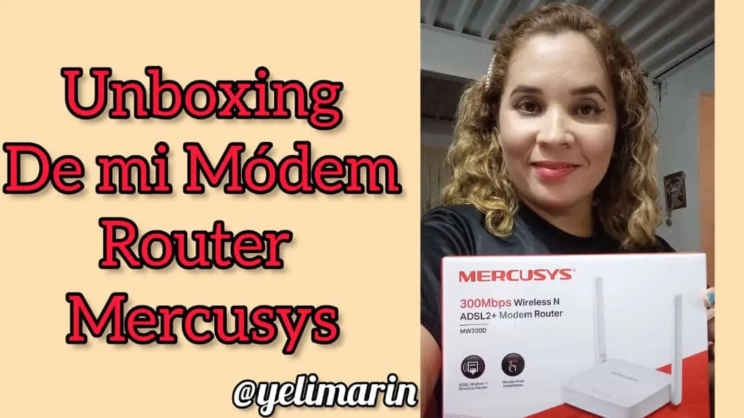Unboxing de Mi Módem Router Mercusys