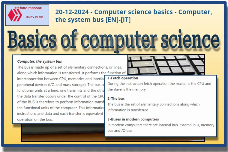20-12-2024 - Computer science basics - Computer, the system bus [EN...