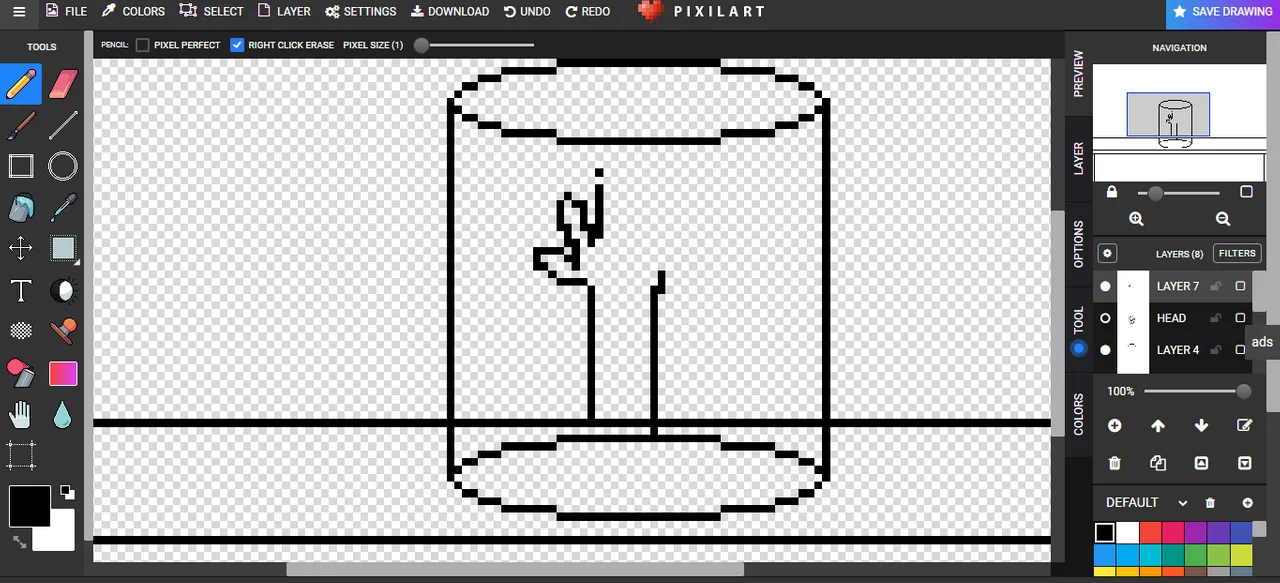 Pixelart: Flesh Golem
