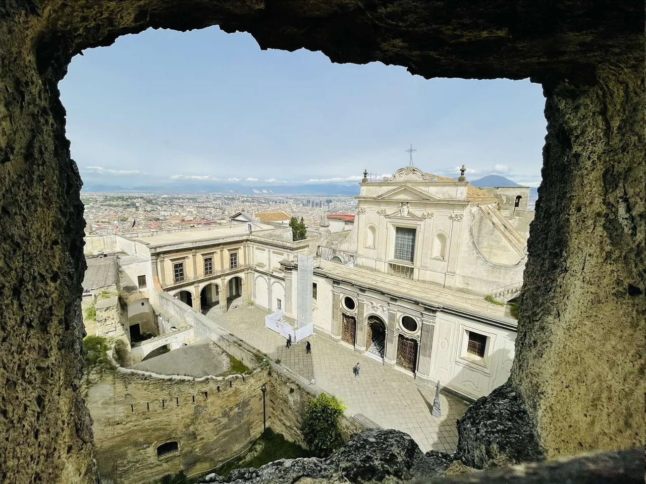 Castel Sant’Elmo - the best viewpoint in Napoli 🇮🇹 🏰