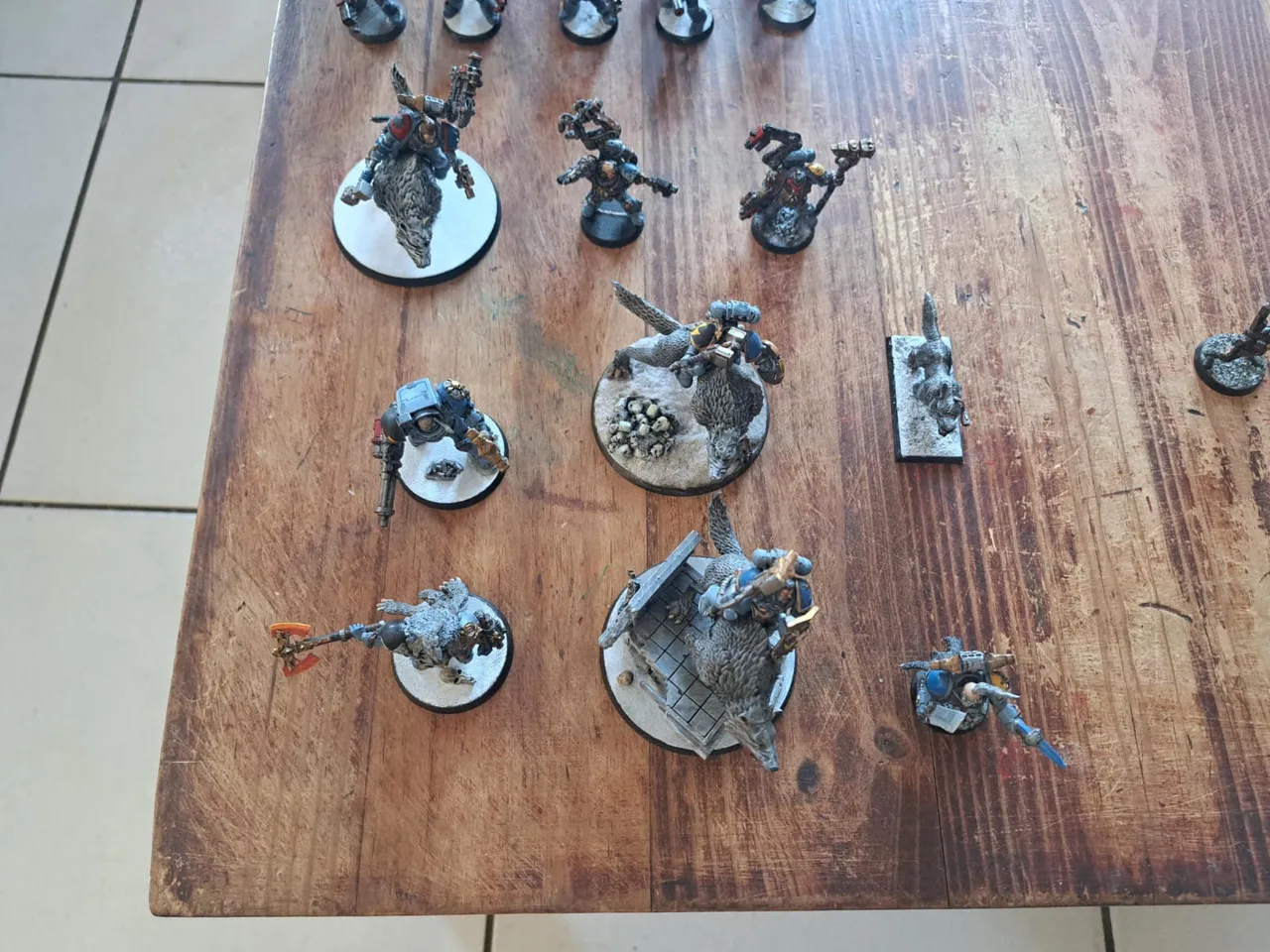 Warhammer 40k - Zak's total of Completely Painted Models